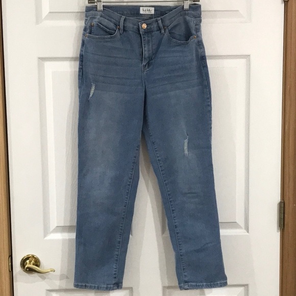 Nicole Miller | Jeans | Nicole Miller New York High Rise Slim Straight ...
